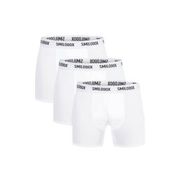 Smilodox Boxershorts 'Larry' Herren Gr&ouml;&szlig;e M schwarz / wei&szlig;