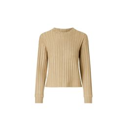 Bassigue Sweatshirt Damen Gr&ouml;&szlig;e L beige