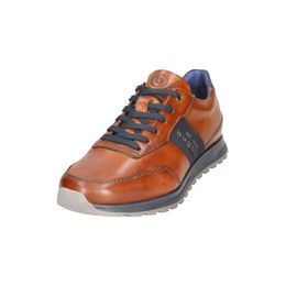 Bugatti Sneaker Herren Gr&ouml;&szlig;e 45 nachtblau / cognac