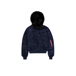 Alpha Industries Winterjacke '45/P Hooded Custom' Herren Gr&ouml;&szlig;e XXL navy