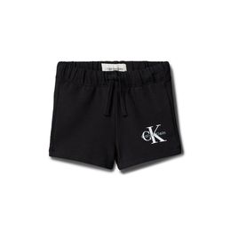 Calvin Klein Jeans Shorts 'Baby' Gr&ouml;&szlig;e 86 schwarz / wei&szlig;
