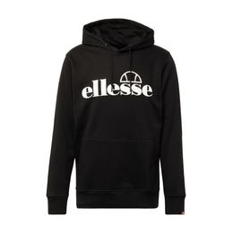 Ellesse Sportsweatshirt 'Oodia OH' Herren Gr&ouml;&szlig;e XXL schwarz / wei&szlig;