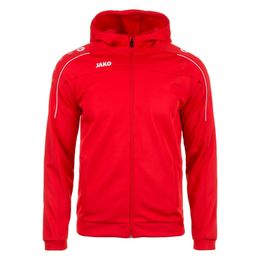 Jako Sportsweatjacke 'Classico' Herren Gr&ouml;&szlig;e L rot / wei&szlig;
