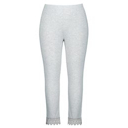 Ulla Popken Leggings Damen Gr&ouml;&szlig;e 50/52 hellgrau
