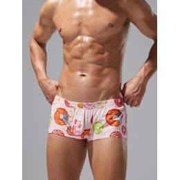 Seobean Boxershorts 'Donut Cotton' Herren Gr&ouml;&szlig;e XXL pink