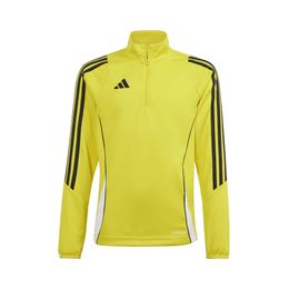 adidas Performance Sportsweatshirt Jungen Gr&ouml;&szlig;e 140 gelb / schwarz / wei&szlig;