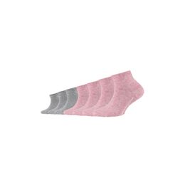 Camano Socken M&auml;dchen Gr&ouml;&szlig;e 27/30 graumeliert / pinkmeliert