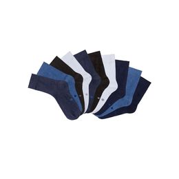H.I.S. H.I.S Socken Damen Gr&ouml;&szlig;e 35/38 navy / royalblau / schwarz / wei&szlig;