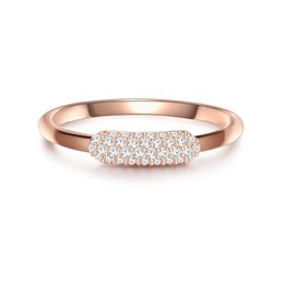 Glanzst&uuml;cke M&uuml;nchen Glanzst&uuml;cke M&uuml;nchen Ring Damen Gr&ouml;&szlig;e 52 rosegold / wei&szlig;