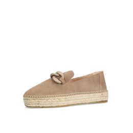Manfield Espadrilles Damen Gr&ouml;&szlig;e 41 hellbraun