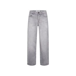 SOCCX Jeans 'NA:DI ' Damen Gr&ouml;&szlig;e 33 grau / wei&szlig;