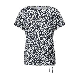Cecil Shirt Damen Gr&ouml;&szlig;e XXXL dunkelblau / wei&szlig;