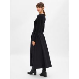 Polo Ralph Lauren Kleid Damen Gr&ouml;&szlig;e 38 schwarz Winterkleid