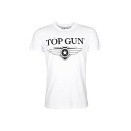 Top Gun Shirt 'Cloudy' Herren Gr&ouml;&szlig;e M wei&szlig;