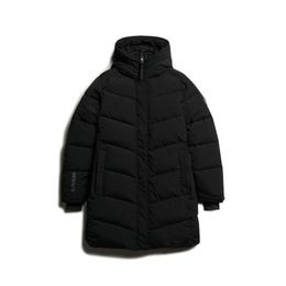 Superdry & Co Winterparka 'City Chevron' Damen Gr&ouml;&szlig;e XXL schwarz