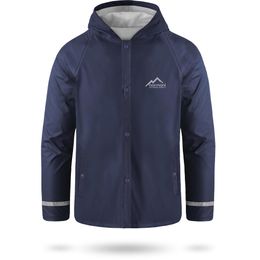 Normani Outdoorjacke 'Teelin' Jungen Gr&ouml;&szlig;e 146/152 navy / silber