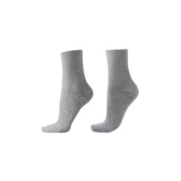 CALZEDONIA Socken Damen Gr&ouml;&szlig;e 36/38 grau / graumeliert