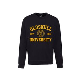 Oldskull Sweatshirt 'Retro University' Herren Gr&ouml;&szlig;e XXL schwarz