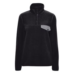 oxmo Fleecejacke Damen Gr&ouml;&szlig;e XL grau / schwarz