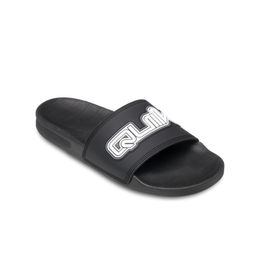 Quiksilver Pantolette 'Rivi' Herren Gr&ouml;&szlig;e 45 schwarz / wei&szlig;
