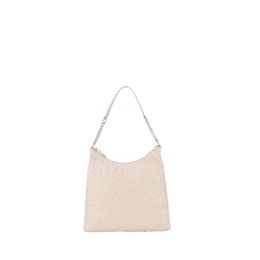 JOOP! Jeans Schultertasche 'Iniziale Spiega Lucille' Damen Gr&ouml;&szlig;e One Size beige