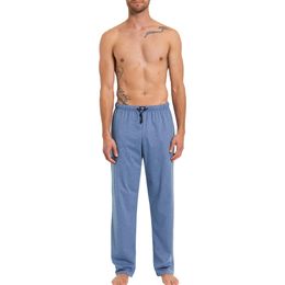 Haasis Bodywear Pyjamahose Herren Gr&ouml;&szlig;e XL blaumeliert