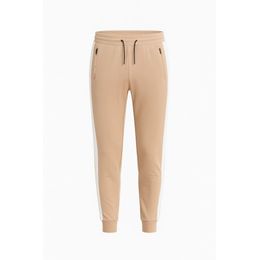 Ombre Hose 'OM-PASK-0229' Herren Gr&ouml;&szlig;e 35/36 beige / wei&szlig;