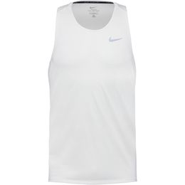 Nike Sporttop 'Stride' Herren Gr&ouml;&szlig;e XXL dunkelgrau / wei&szlig;