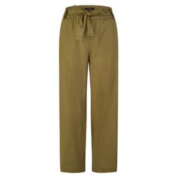 NAVIGAZIONE modische 7/8 Leinenhose Damen Gr&ouml;&szlig;e 44 oliv