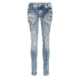 Cipo & Baxx Cipo & Baxx Jeans Damen Gr&ouml;&szlig;e 30 blau