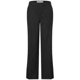 Street One Straight Leg Twill Hose Damen Gr&ouml;&szlig;e 38 schwarz