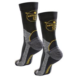 Chiemsee Wandersocken Herren Gr&ouml;&szlig;e 43/46 grau / dunkelgrau / schwarz