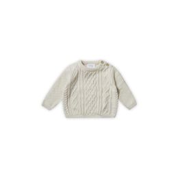 Stellou & Friends Pullover Jungen Gr&ouml;&szlig;e 50/56 wei&szlig;
