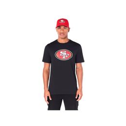 New Era Shirt 'NFL San Francisco 49ers Logo' Herren Gr&ouml;&szlig;e XXL knallrot / schwarz / naturwei&szlig;