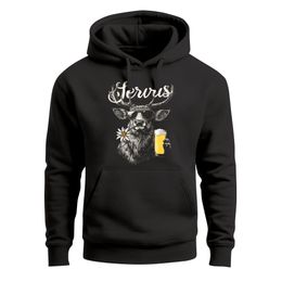 Neverless Sweatshirt 'Servus Bier' Herren Gr&ouml;&szlig;e 4XL schwarz