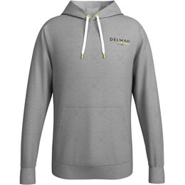Delmao Sweatshirt Herren Gr&ouml;&szlig;e S graumeliert