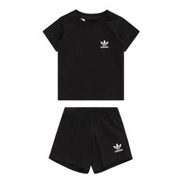 adidas originals Set Jungen Gr&ouml;&szlig;e 86 schwarz / wei&szlig;