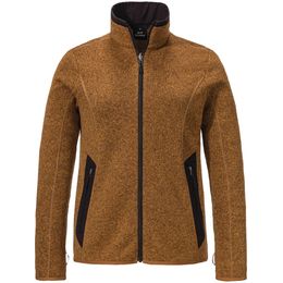 Sch&ouml;ffel Sch&ouml;ffel Funktionsfleecejacke 'CIRC' Damen Gr&ouml;&szlig;e S braun / schwarz