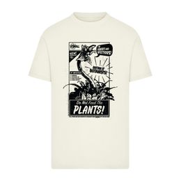 F4NT4STIC T-Shirt 'Atomfall Do Not Feed The Plants!' Herren Gr&ouml;&szlig;e XS sand / schwarz