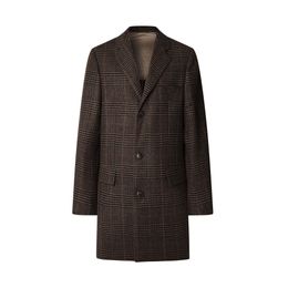 Hackett London Mantel 'Country Check' Herren Gr&ouml;&szlig;e M/L camel / dunkelbraun