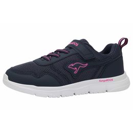 Kangaroos Sneaker Jungen Gr&ouml;&szlig;e 34 marine / pink