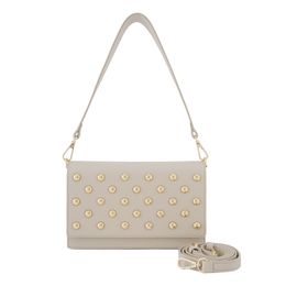Seidenfelt Schultertasche 'Bykle' Damen Gr&ouml;&szlig;e One Size beige / gold