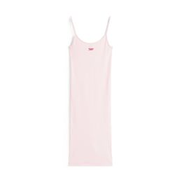 Tommy Jeans Kleid Damen Gr&ouml;&szlig;e 42 rosa Winterkleid