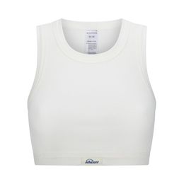 Schiesser Feinripp Bustier 'Revival Paula' Damen Gr&ouml;&szlig;e 75 offwhite