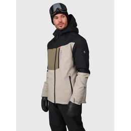 Brunotti Skijacke Herren Gr&ouml;&szlig;e XL beige / braun / schwarz