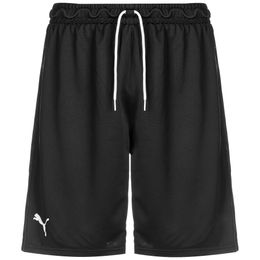 Puma Sportshorts 'Hoops Team Practice' Herren Gr&ouml;&szlig;e L schwarz / wei&szlig;