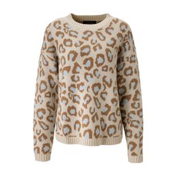 Aniston Casual Pullover Damen Gr&ouml;&szlig;e M beige / camel / hellblau