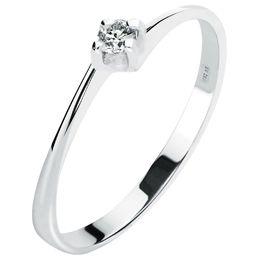 Christ Ring Damen Gr&ouml;&szlig;e 52 transparent / wei&szlig;