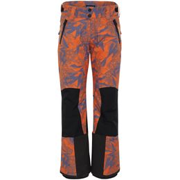 Chiemsee Sporthose Jungen Gr&ouml;&szlig;e 134/140 violettblau / orange / schwarz