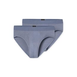 Schiesser Slip 'Rib Essentials' Herren Gr&ouml;&szlig;e M blau